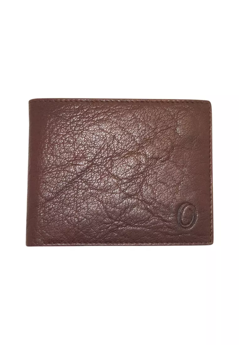 Buy Oxhide Mens Leather Bifold Minimalist Wallet -Slim Wallet with Coin ...