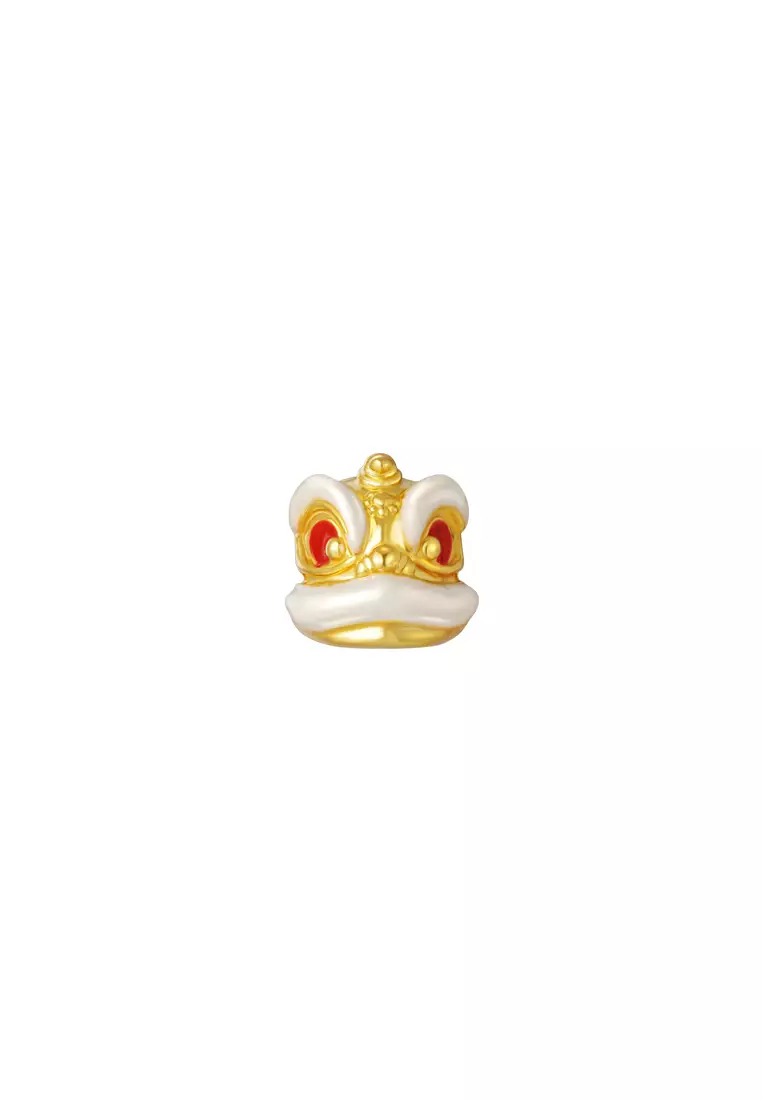 Buy TOMEI TOMEI Chomel Collection Lion Dance Charm, Yellow Gold 916 ...