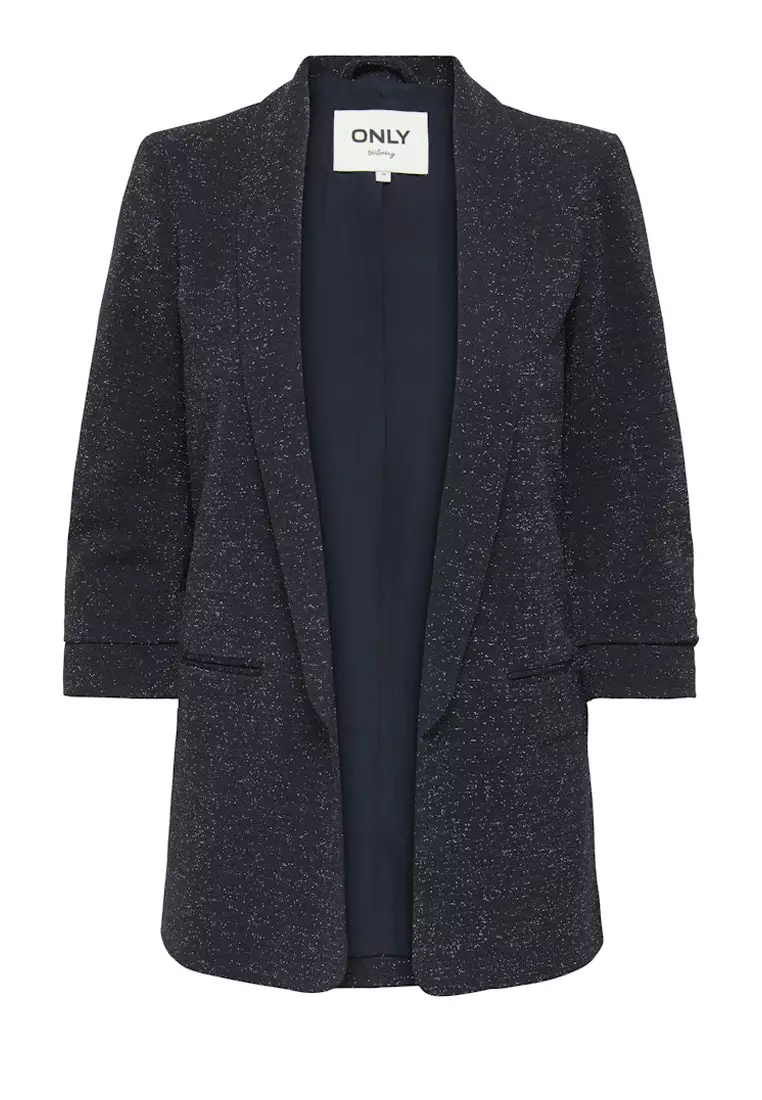 Buy ONLY Quarter Sleeve Glit Blazer 2025 Online | ZALORA