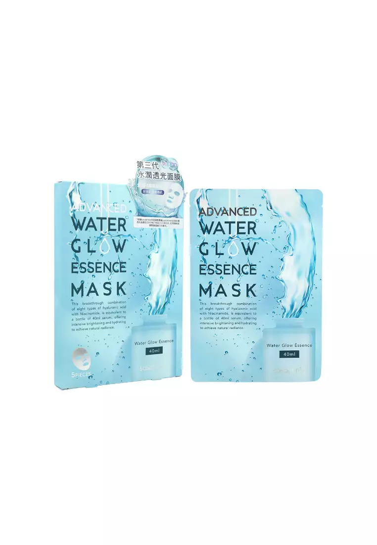 sasatinnie Sasatinnie Advanced Water Glow Essence Mask - 3rd (5pcs ...