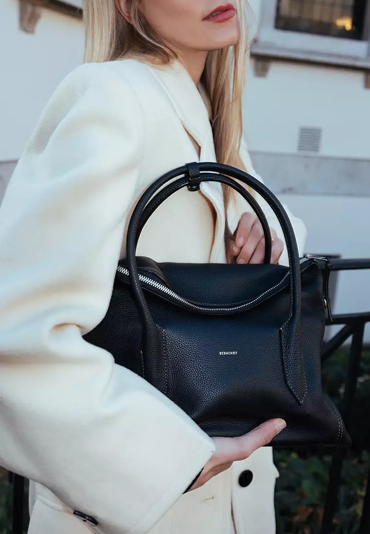 Buy BERACAMY Alma Fold Tote Bag - Cacao Online | ZALORA Malaysia