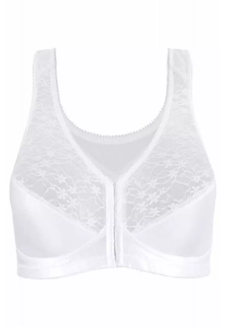 Buy Exquisite Form Front Close With Lace Posture Bra 2025 Online | ZALORA