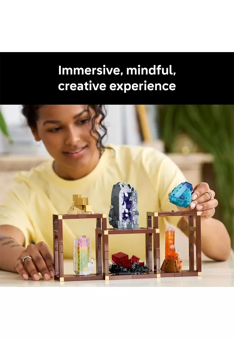 Buy LEGO® Ideas 21362 Mineral Collection, Age 18+, Building Blocks, 2025 (880pcs) 2025 Online ...