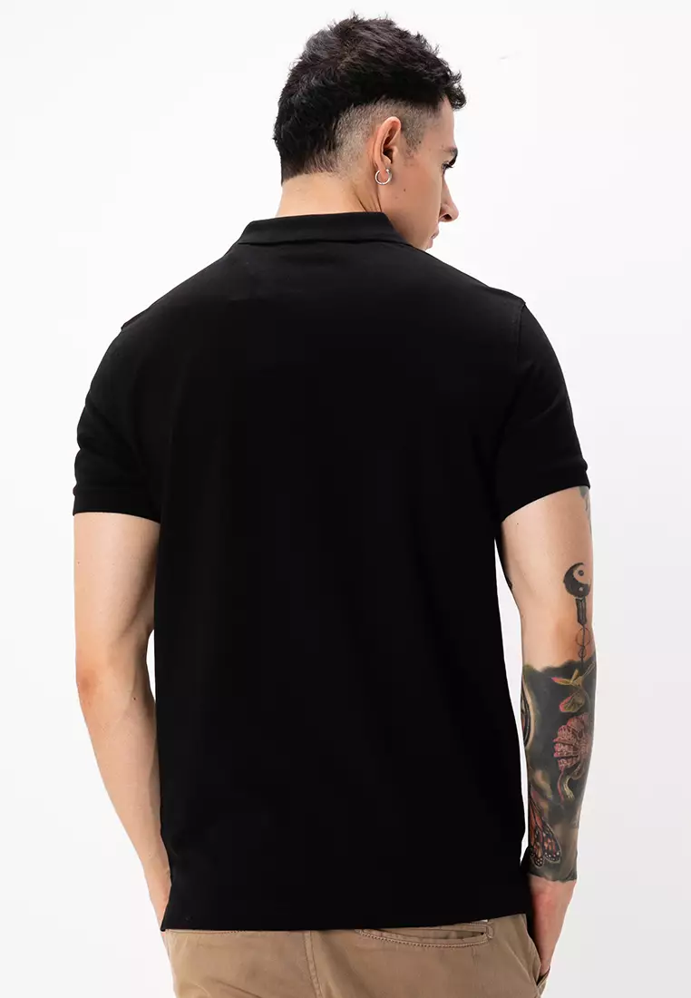Jual Gant Slim Fit Shield Piqué Polo Shirt Original 2024 | ZALORA ...