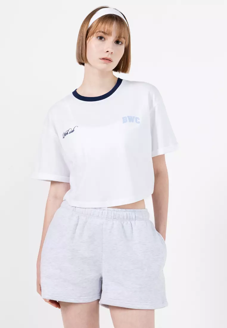 Buy Cotton On Body Cropped Graphic Active Tee 2026 Online | ZALORA