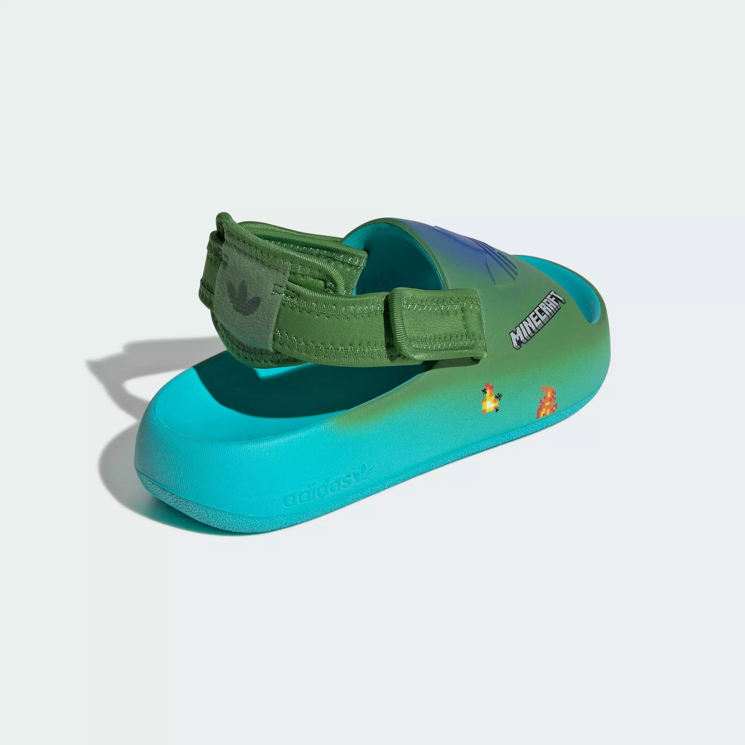 Buy ADIDAS Lifestyle Adifom Adilette X Minecraft Slides Kids Unisex ...