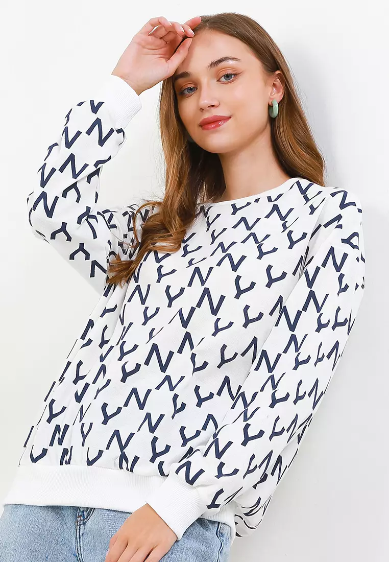 Jual MEIJI-JOY Sweater Long Sleeve Original 2024 | ZALORA Indonesia