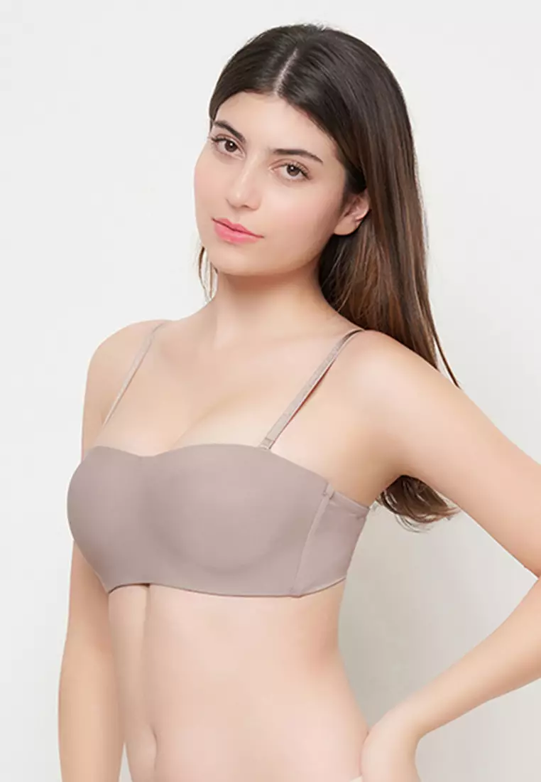 Jual Young Hearts Wireless Comfort Bandeau Cup C Y23-20120C - Dark Brown Original 2025 | ZALORA ...