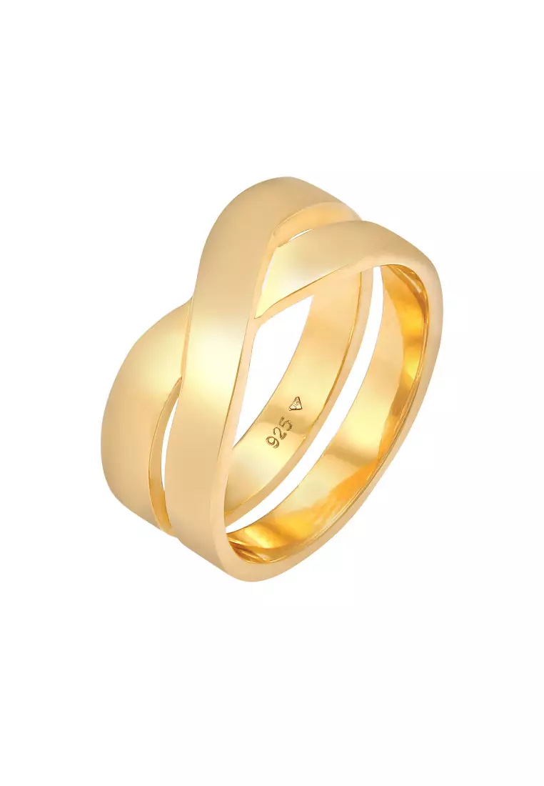 Jual KUZZOI EXCLUSIVE Cincin Perhiasan Perak 925 Pria Bandring Crossed ...