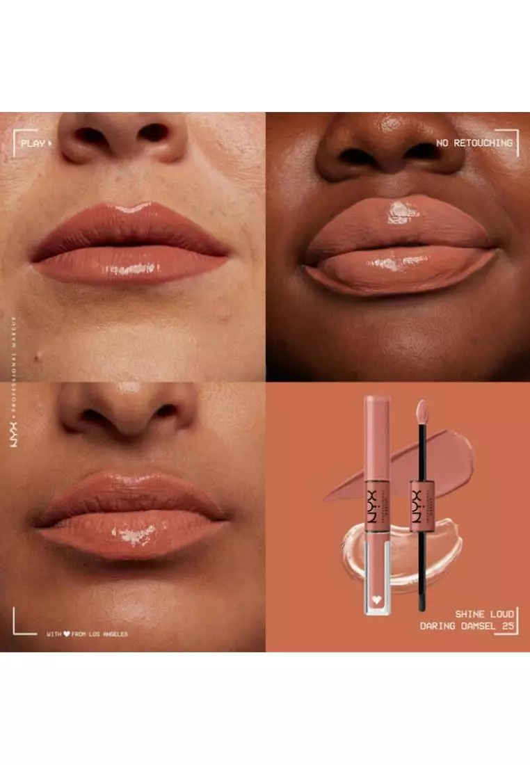 Buy Nyx Nyx Shine Loud High Shine Lip Color Daring Damsel Online Zalora Malaysia