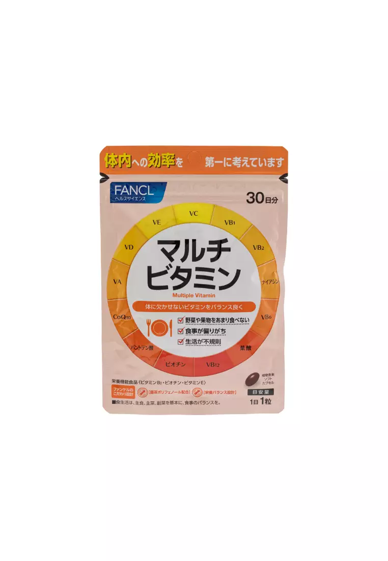 Buy FANCL Fancl Multiple Vitamin 30 tablets 2025 Online | ZALORA Philippines