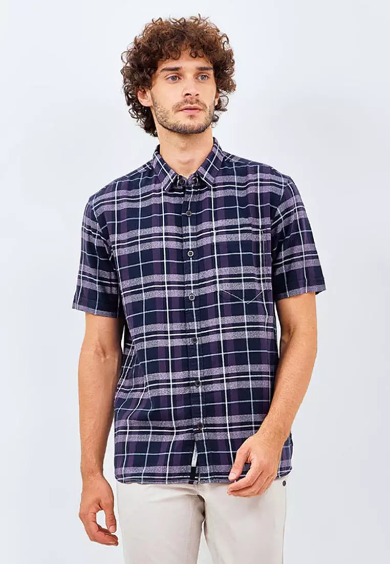 Jual Emba Jeans EMBA DENIM - Kemeja Flanel Kotak-Kotak Pria Lengan ...