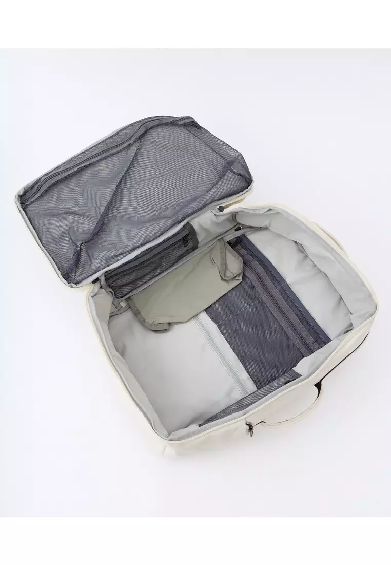 Buy fulcro City FMA0027 Grid Backpack-Ivory Online | ZALORA Malaysia