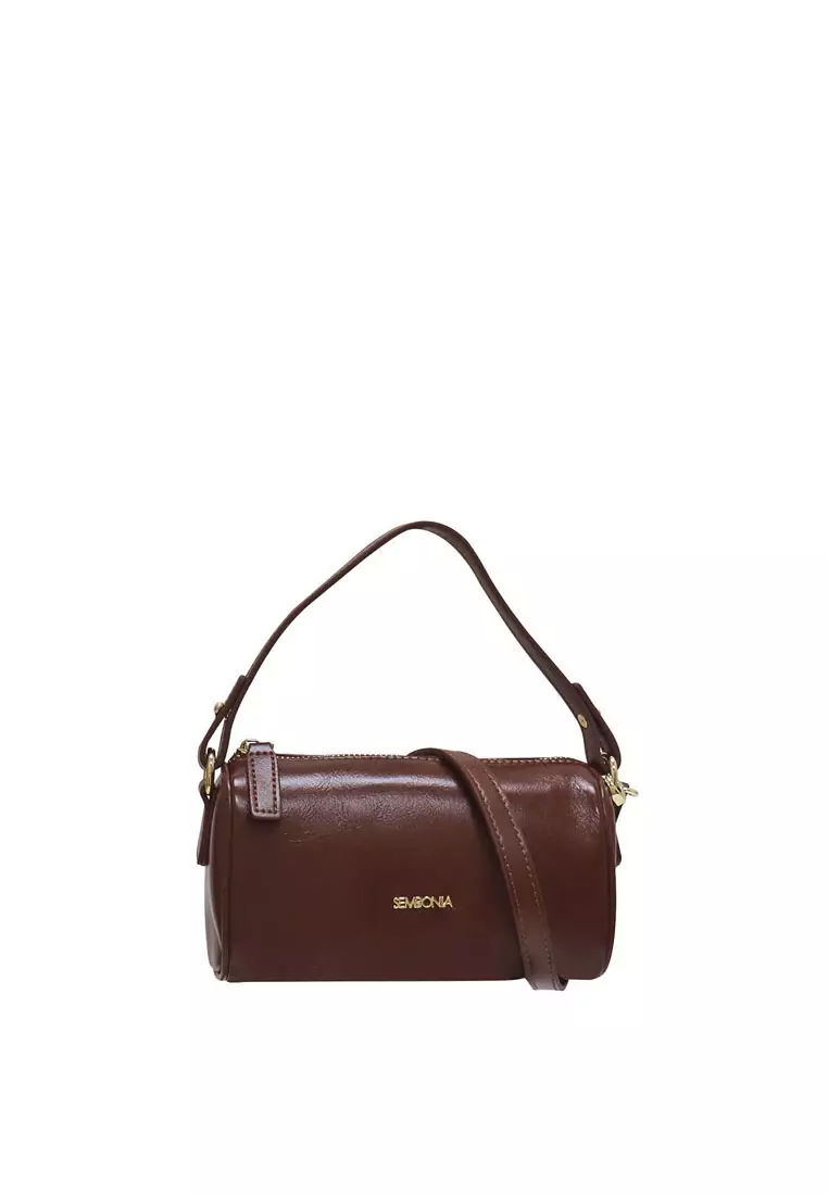 Buy SEMBONIA Sembonia Penny Oiled Leather Handphone Bag 63897-702 2025 ...