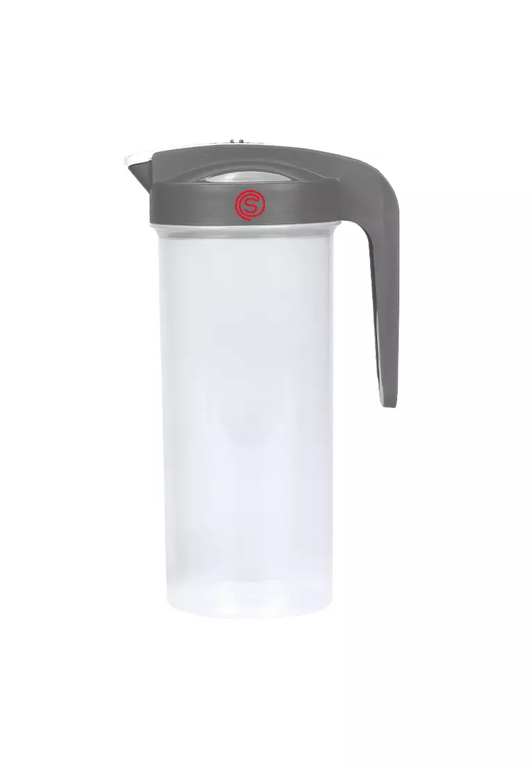 Buy Slique Premium Pitcher With Lock & 4 Plastic Tumblers 1600ml-1.6L ...