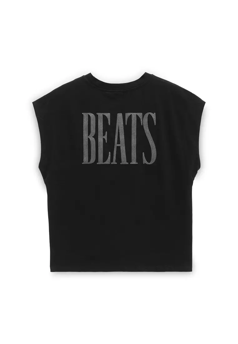 Buy DRUM DRUM SELECT Women Beats Embroidery Top- Black Online | ZALORA ...