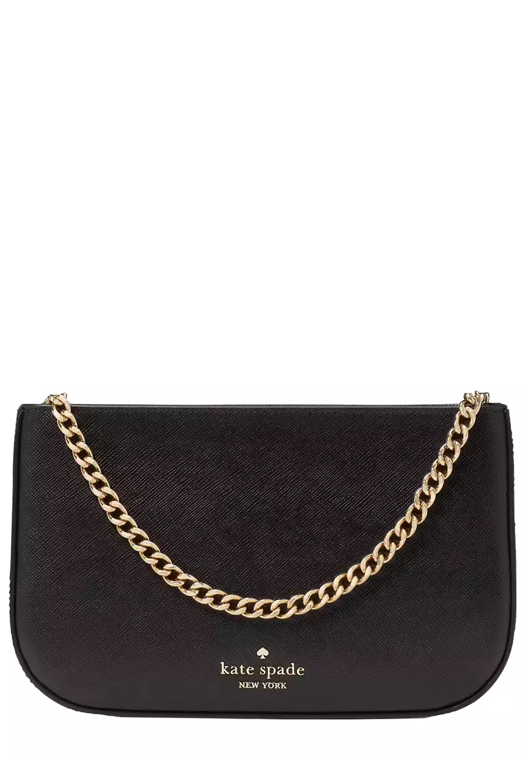 Buy Kate Spade Madison Lilly Pochette Bag in Black KF396 2025 Online ...
