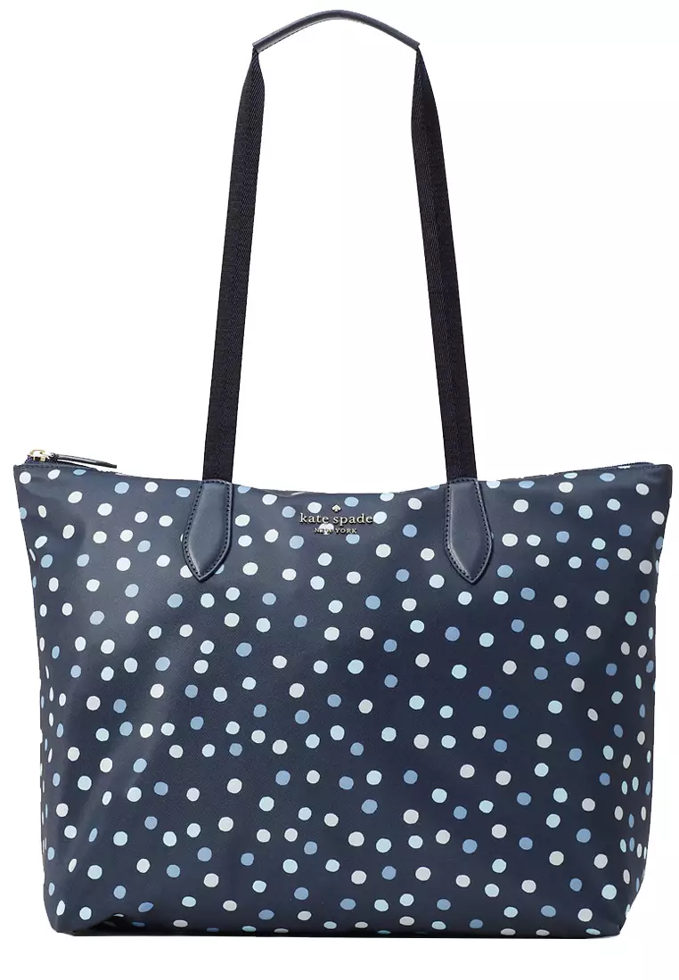 Buy Kate Spade Kate Spade Mel Nylon Packable Tote Bag in Blue ...