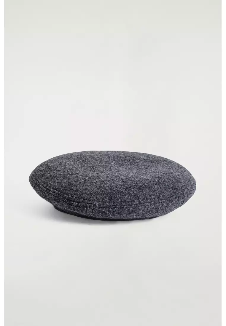 Buy COS WOOL-BLEND BERET Online | ZALORA Malaysia