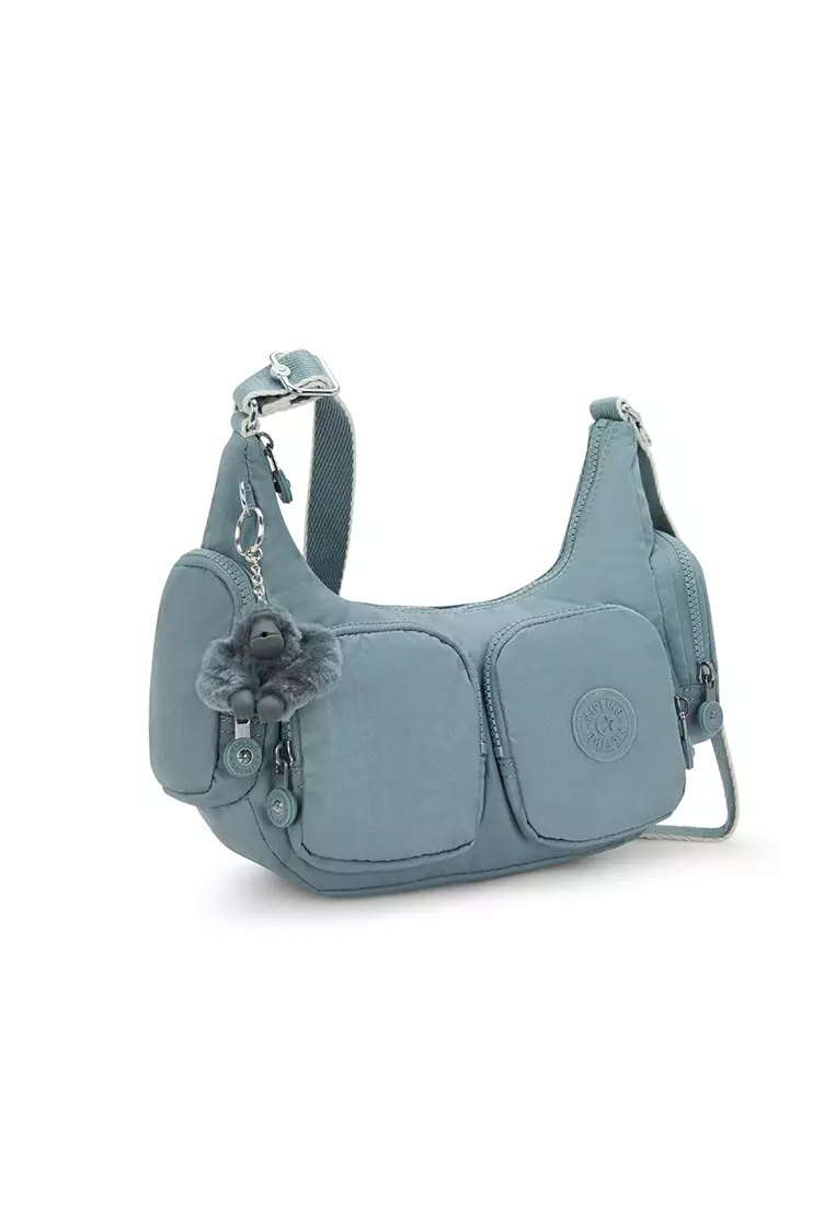 網上選購 Kipling RIKKA S Relaxed Grey Crossbody Bag 2025 系列 | ZALORA香港