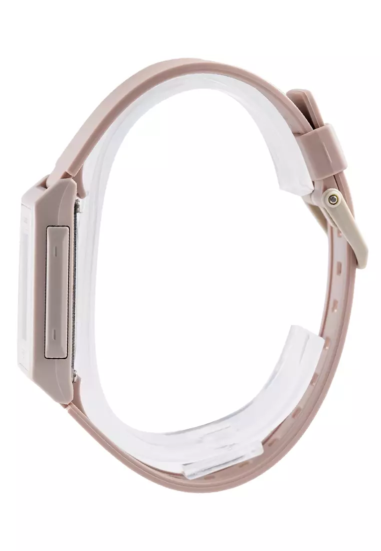 Jual Casio Casio - Jam Tangan Digital Wanita - Peach - Resin Strap - LF ...