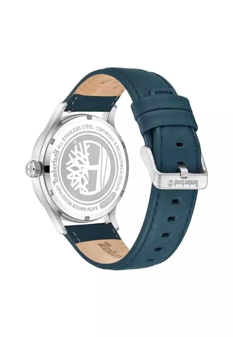 Buy Timberland Timberland Trumbull Blue Leather Strap Analog Watch TBL ...