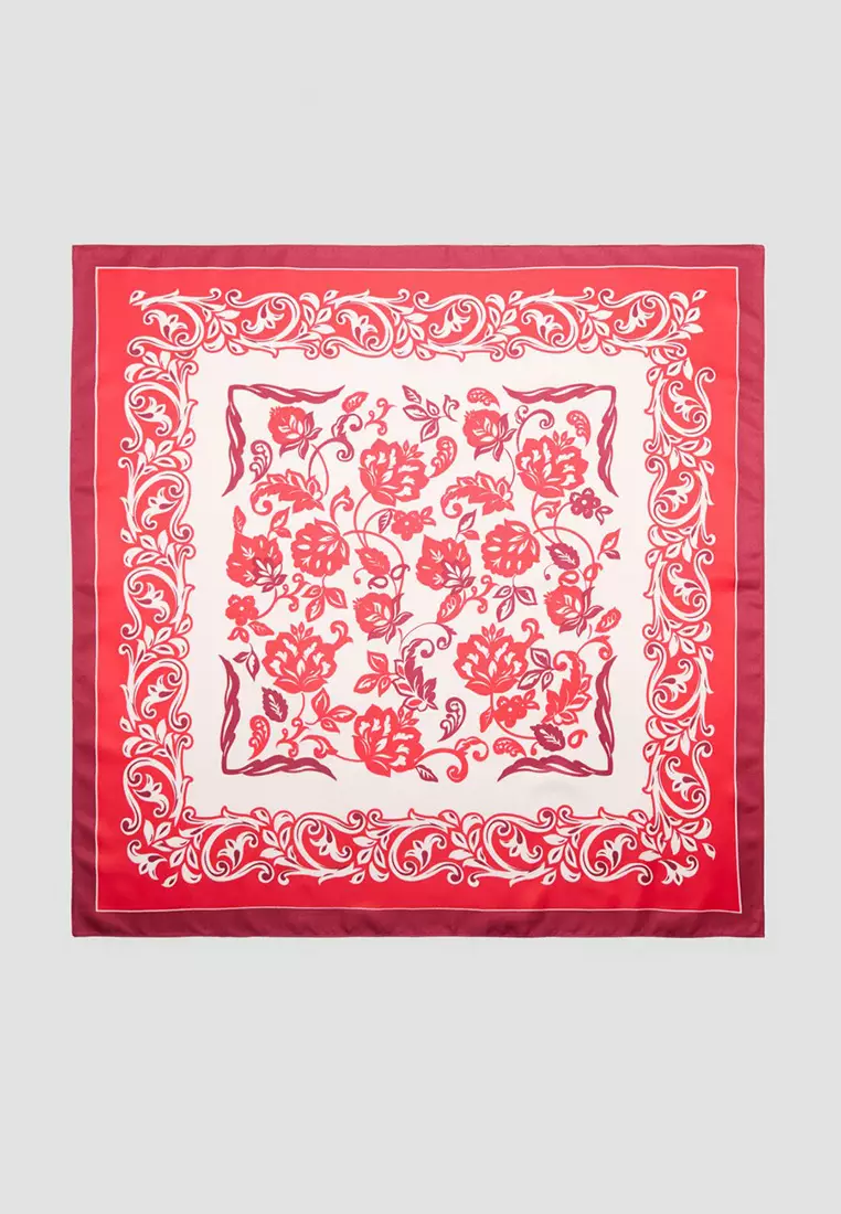 Jual Mango Flowers Printed Scarf Original 2025 | ZALORA Indonesia