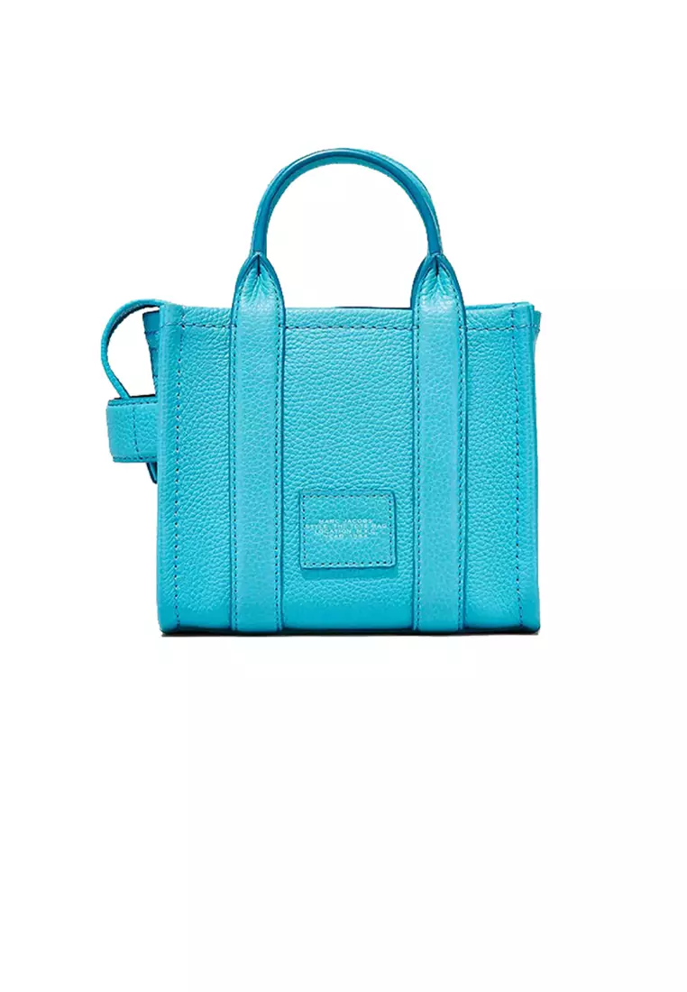 Buy Marc Jacobs The Leather Mini Tote Bag Pool H053L01RE22 2026 Online ...