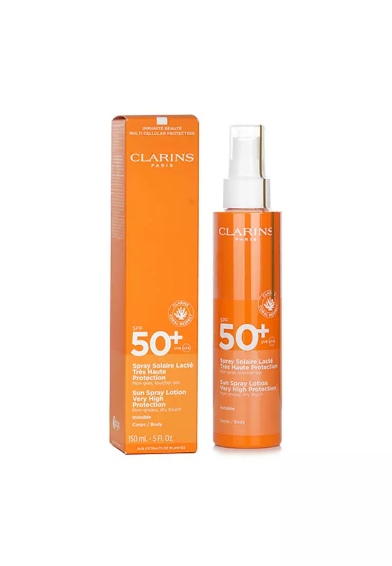 Buy Clarins CLARINS - Sun Spray Body Lotion Very High Protection SPF 50 ...