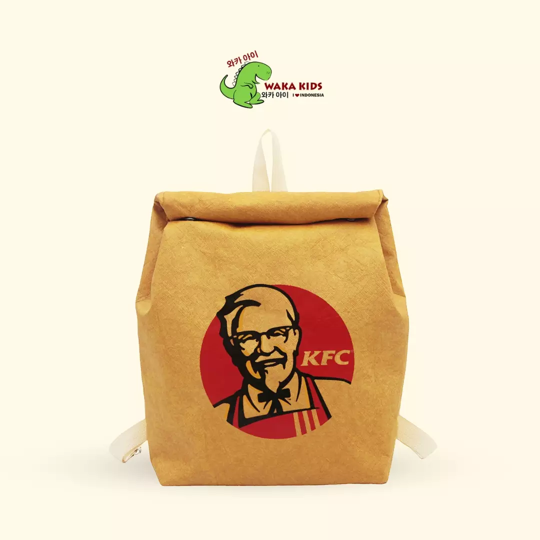 Jual WAKAKIDS Wakakids Tas Ransel Backpack Bentuk Paper Bag Motif Unik ...
