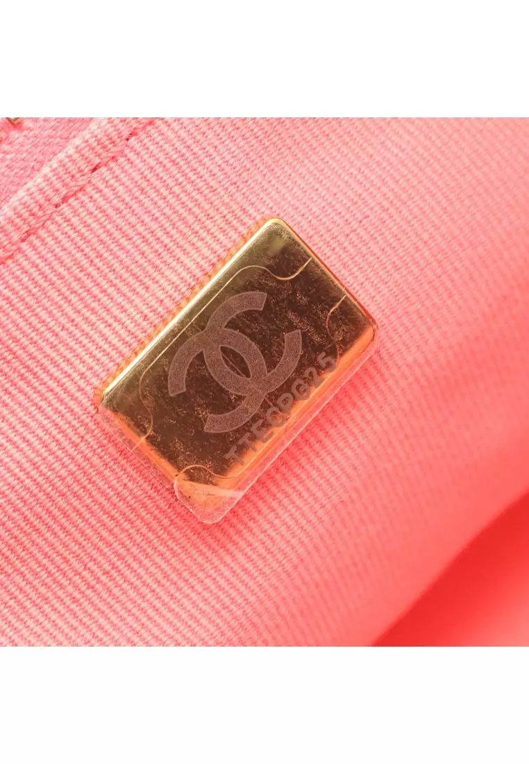 Buy Chanel Pre-Loved Chanel matelasse vanity bag chain shoulder bag ...