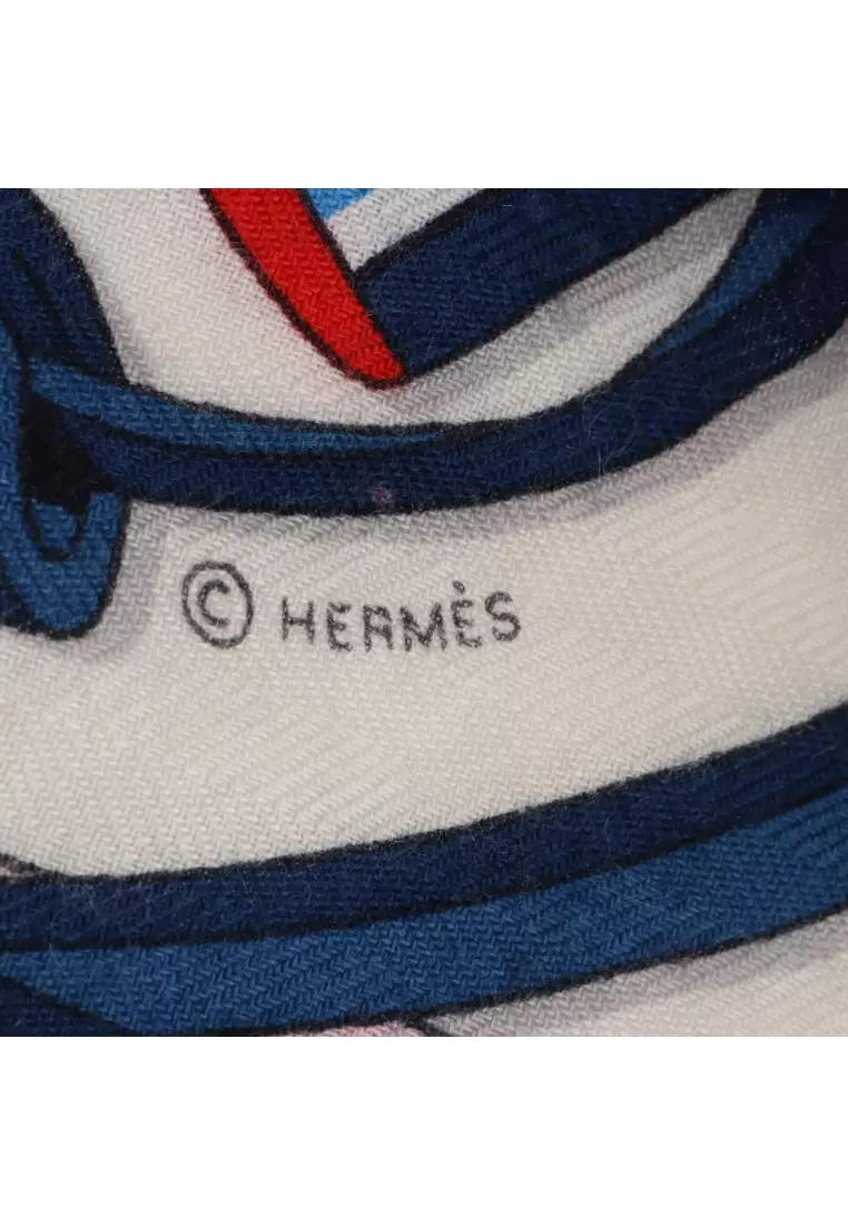 Buy HERMES Pre-Loved Hermès Carréjean carres 140 Fouets et Badines ...