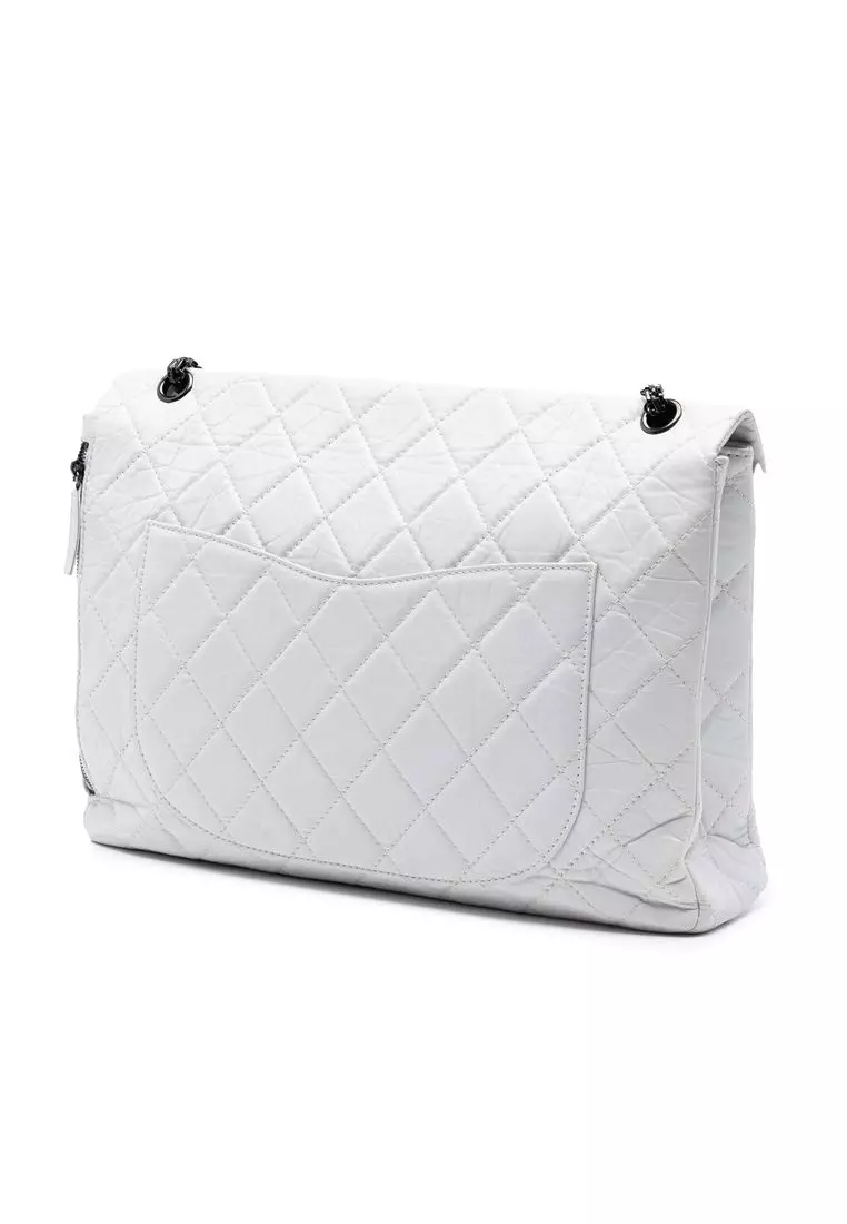 Buy CHANEL Pre-Loved Chanel Maxi Quilted Aged Calfskin Reissue 2.55 ...