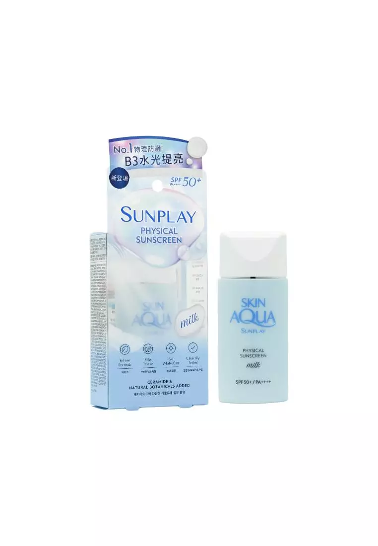 Buy Mentholatum Mentholatum Sunplay Physical Sunscreen Milk (50ml ...