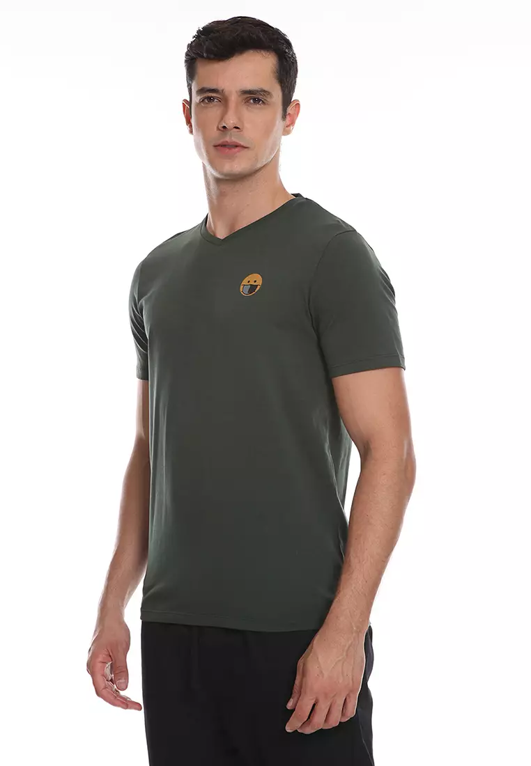 Jual Manzone MANZONE Kaos Pria Lengan Pendek Slim Fit Bestbuy Odie 3 ...