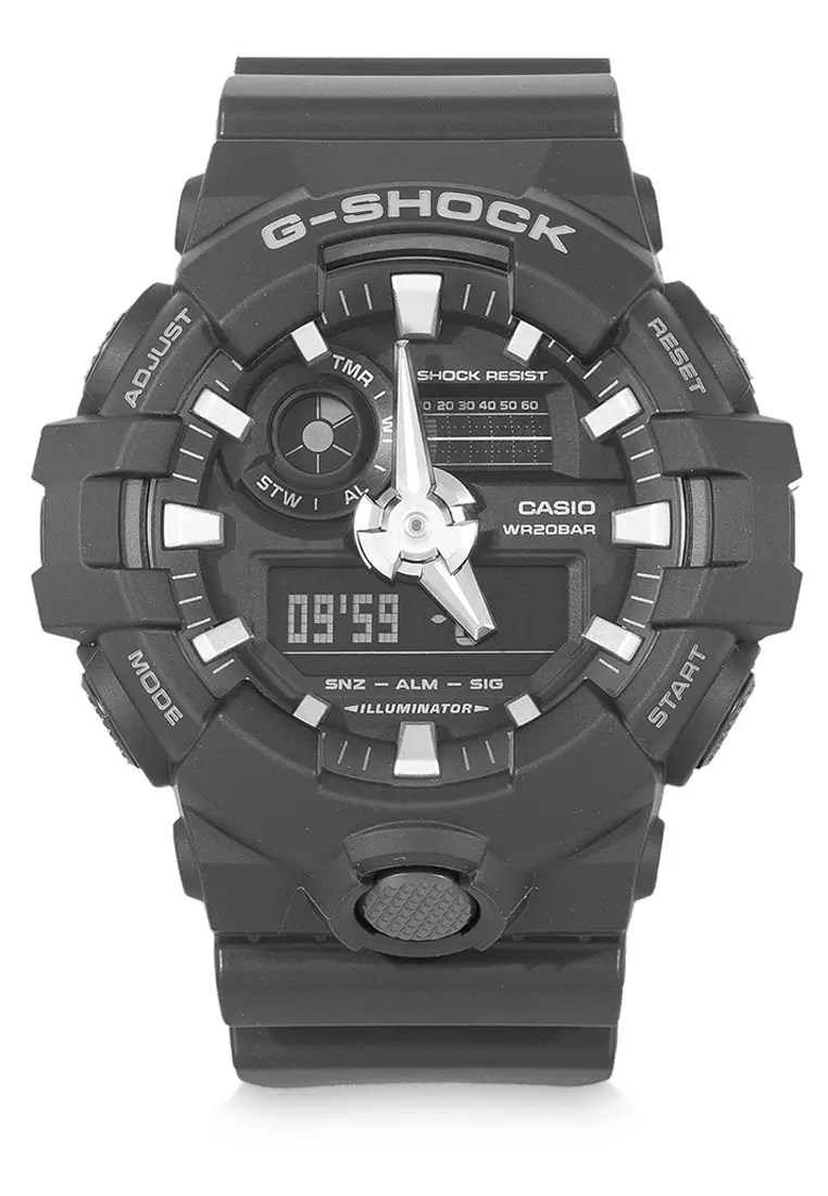 Jual G-shock Male Analog Watches GA-700-1BDR Original 2025 | ZALORA Indonesia