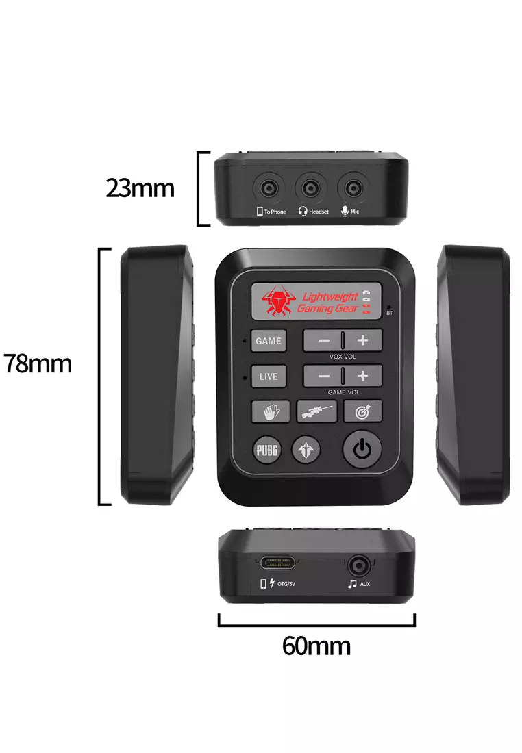 Buy Latest Gadget Plextone GS6 Game Live Sound Card 2025 Online ...