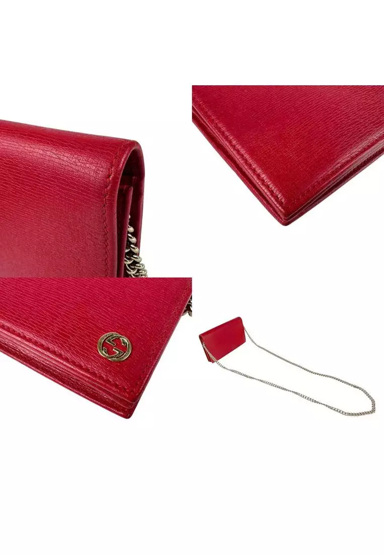 Buy Gucci Pre-Loved Gucci Red Leather Betty 2025 Online | ZALORA ...