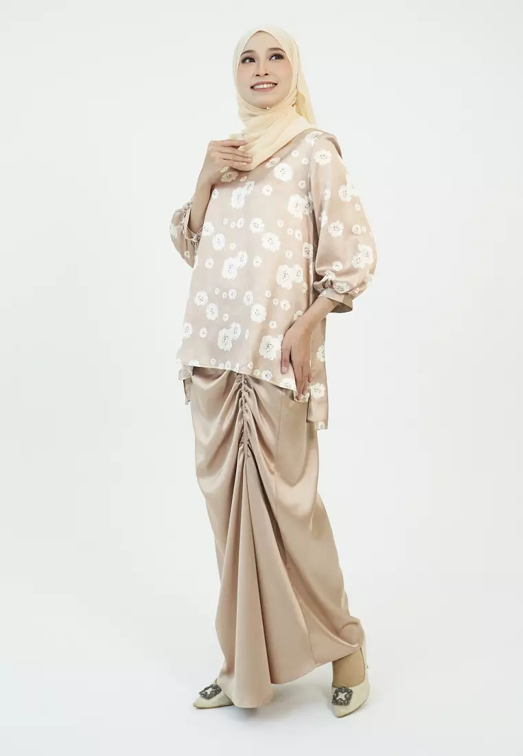 Buy Gene Martino Renyai Kurung Modern Online | ZALORA Malaysia