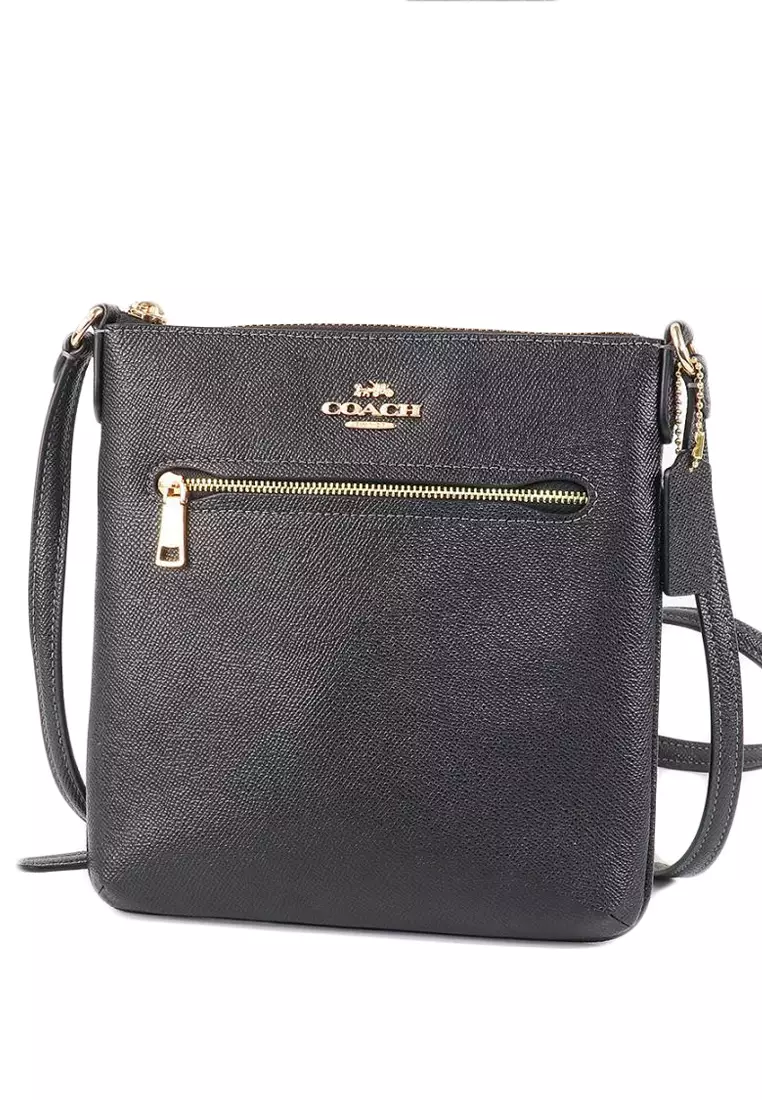 Buy Coach Mini Rowan File Bag - Black 2025 Online | ZALORA