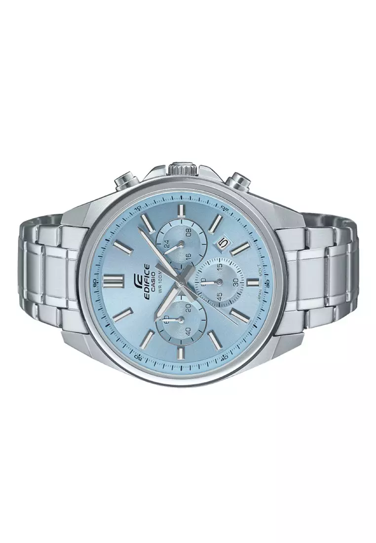 Buy Casio Edifice Chronograph Watch EFV-650D-2B 2025 Online | ZALORA ...