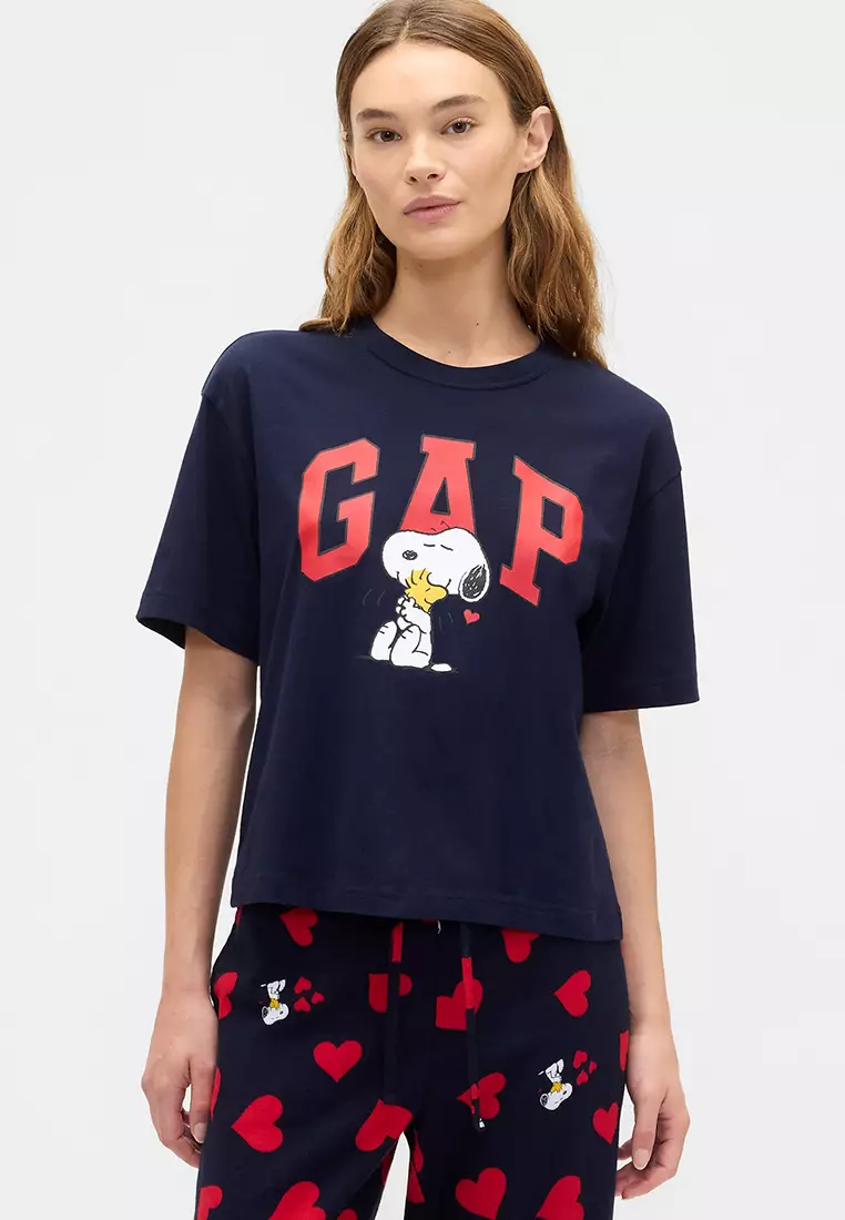Buy GAP Snoopy Vday X Gap Tee Online | ZALORA Malaysia