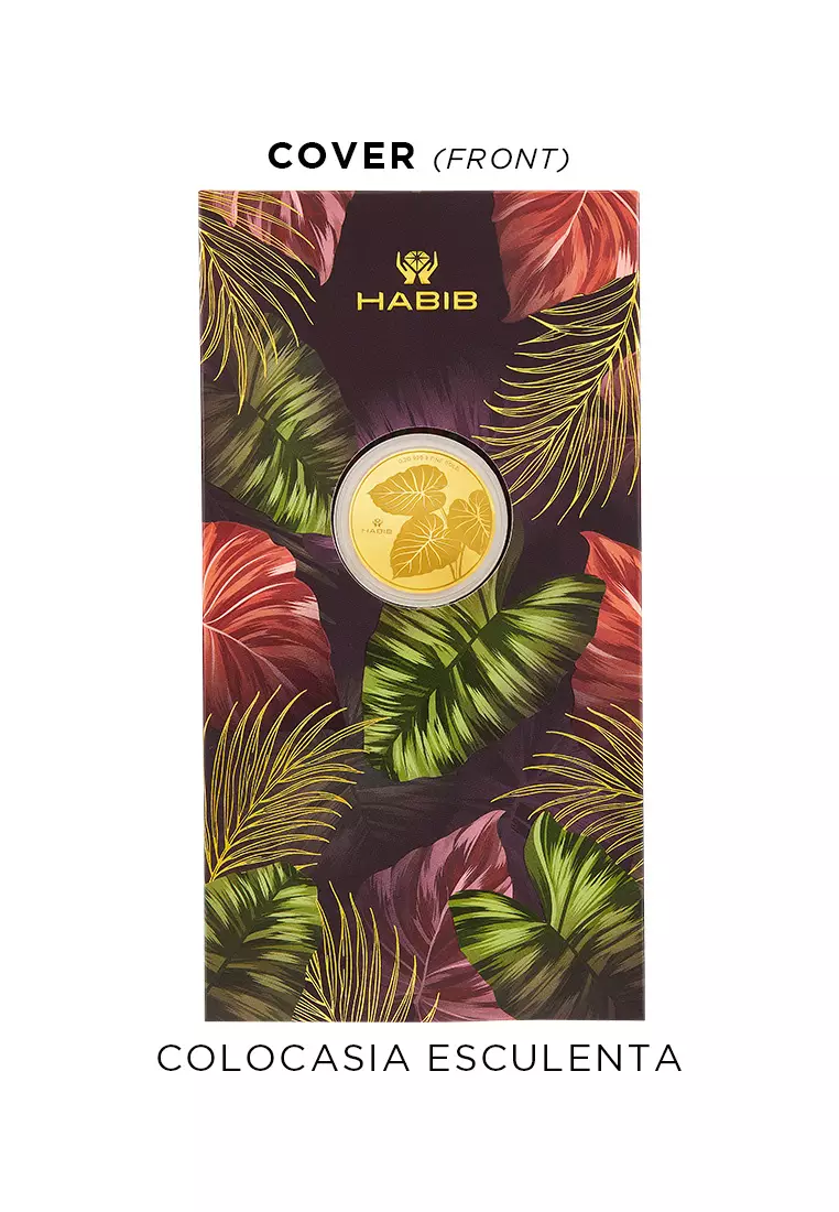 Buy HABIB HABIB Tropical Plant Collection | 999.9 Gold Wafer Coin (0 ...