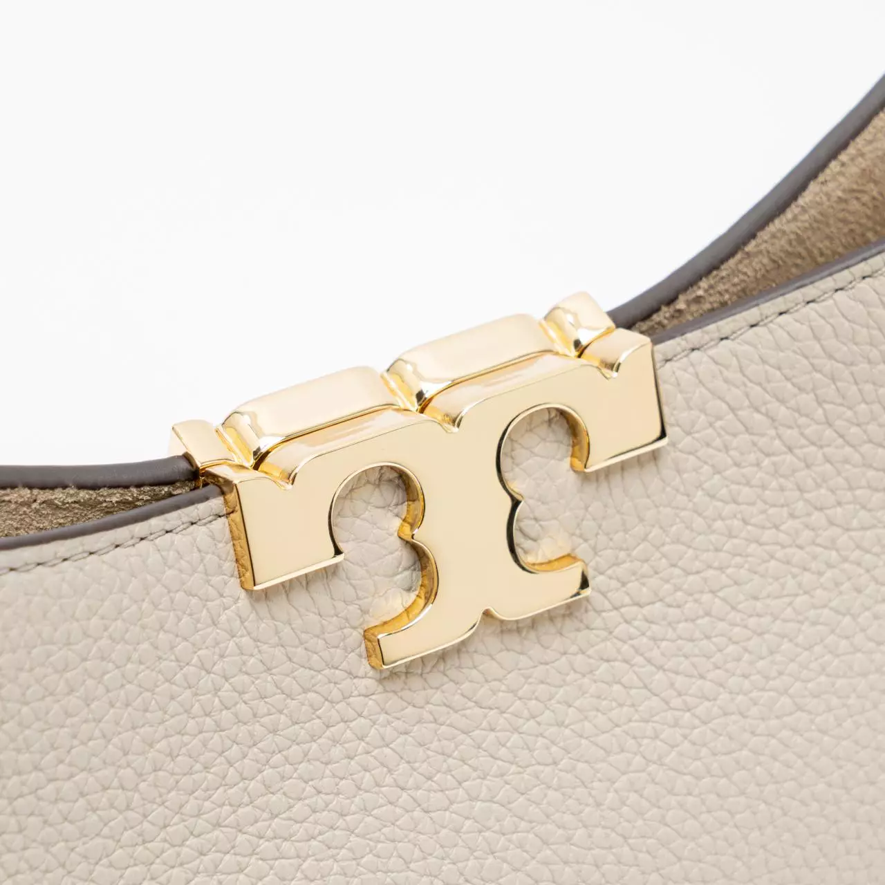 Jual TORY BURCH Eleanor Slim Hobo Bag Beige Original 2025 | ZALORA ...