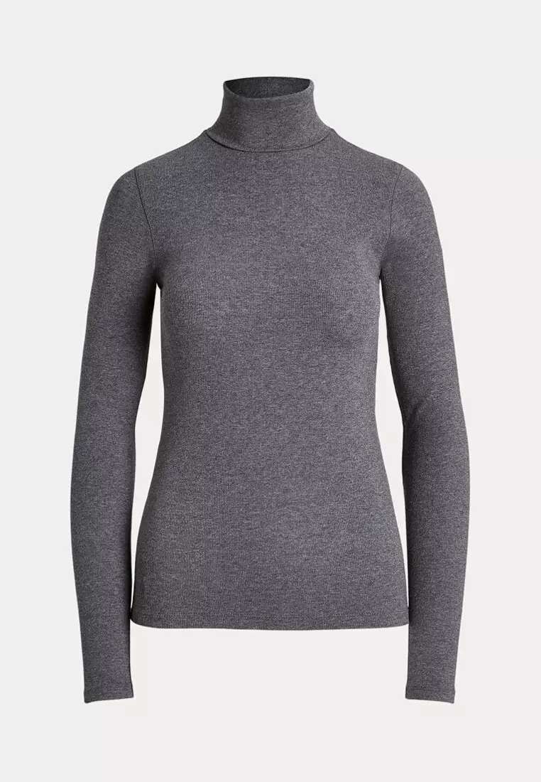 Buy Polo Ralph Lauren Stretch Ribbed Turtleneck Online | ZALORA Malaysia