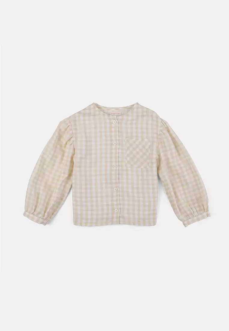 Buy Gingersnaps Girls Checkered Pajama Set 2023 Online | ZALORA Philippines