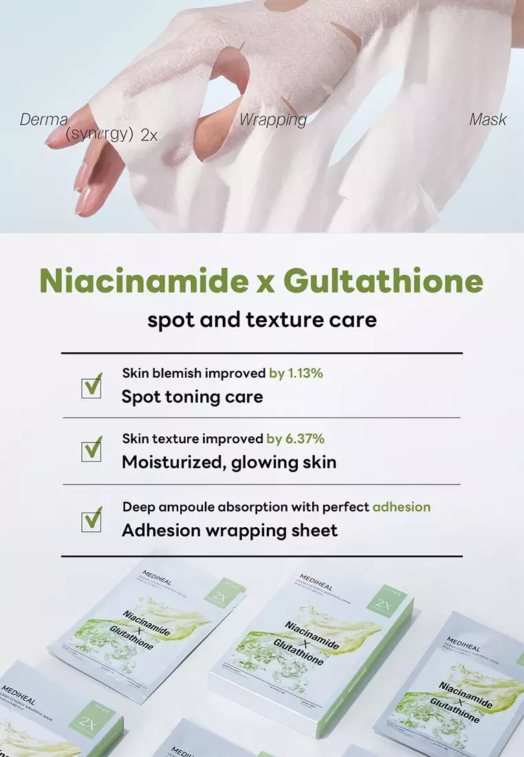 Buy Mediheal Derma Synergy Wrapping Mask Box (4x25ml) - Improved ...