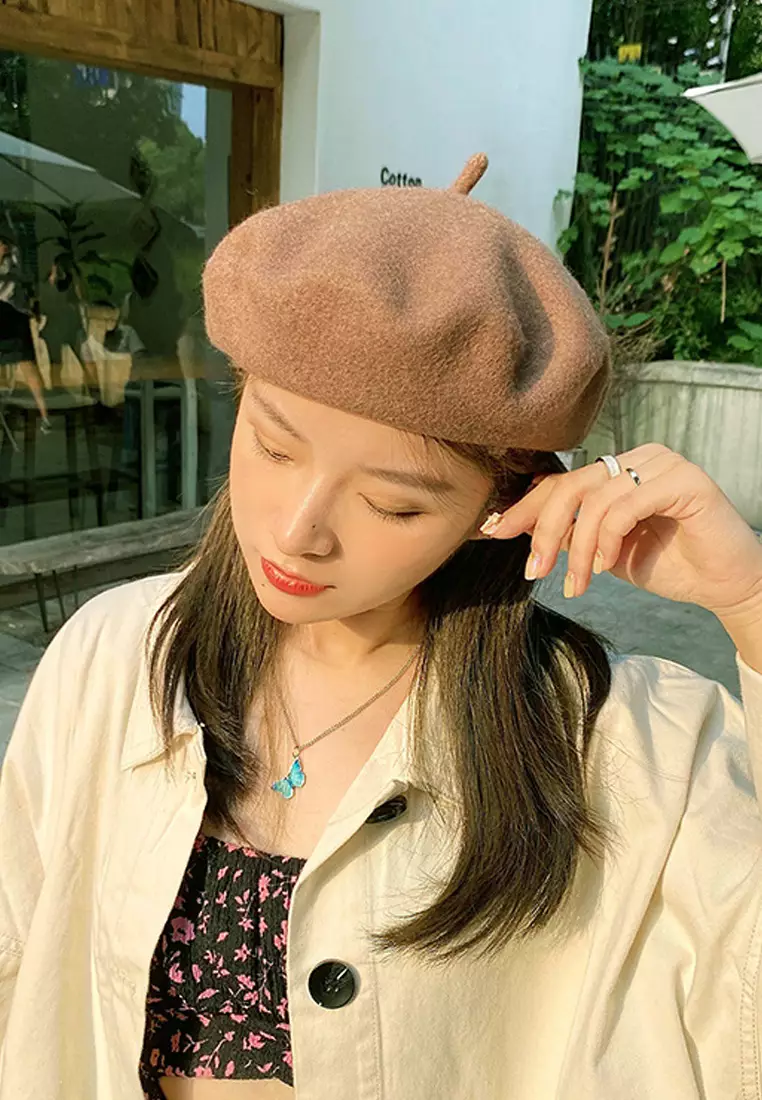 Buy ZITIQUE Pure -colored Labor Hat Online | ZALORA Malaysia