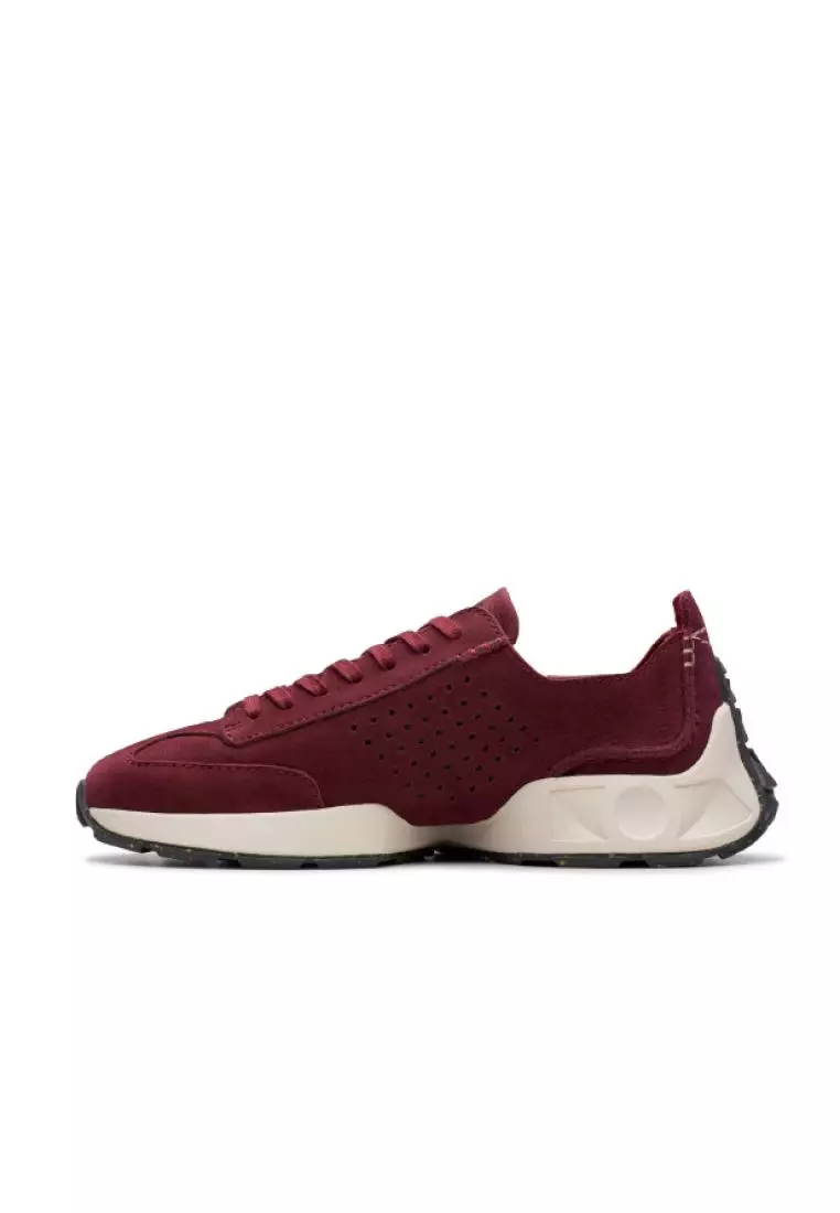 Buy Clarks Women's Craft Speed. Burgundy Nubuck Online | ZALORA Malaysia