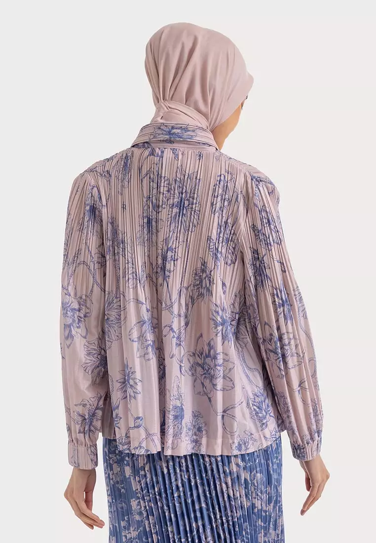 Jual Riamiranda ZALORAYA Ria Miranda Beige Cordie Top Original 2025 ...